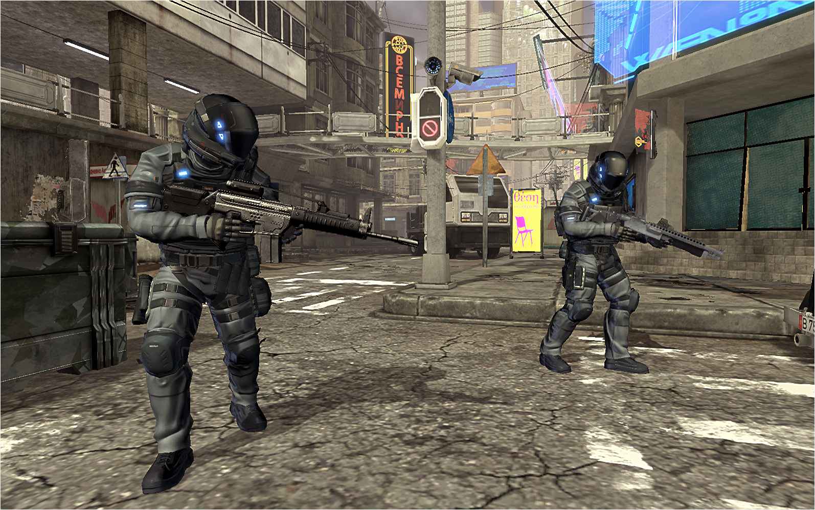 Présentation de l'univers du FPS Blacklight