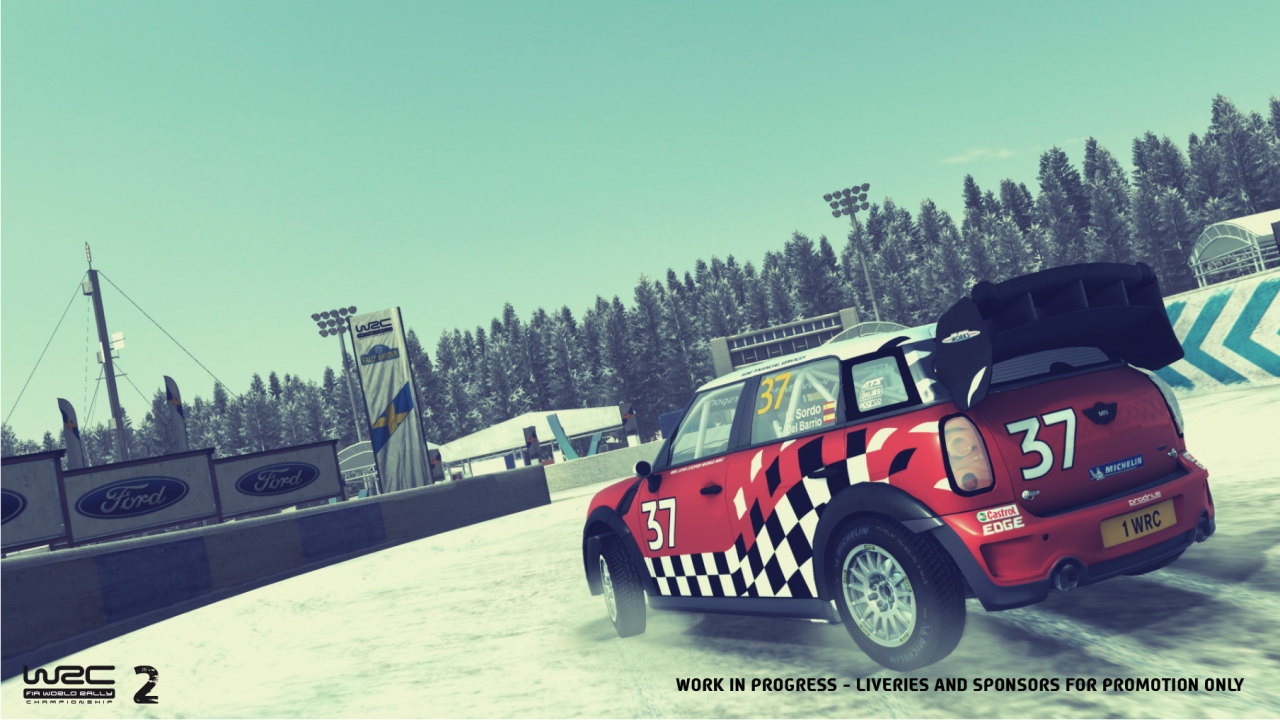 WRC 2 : La Mini Countryman se dévoile en images