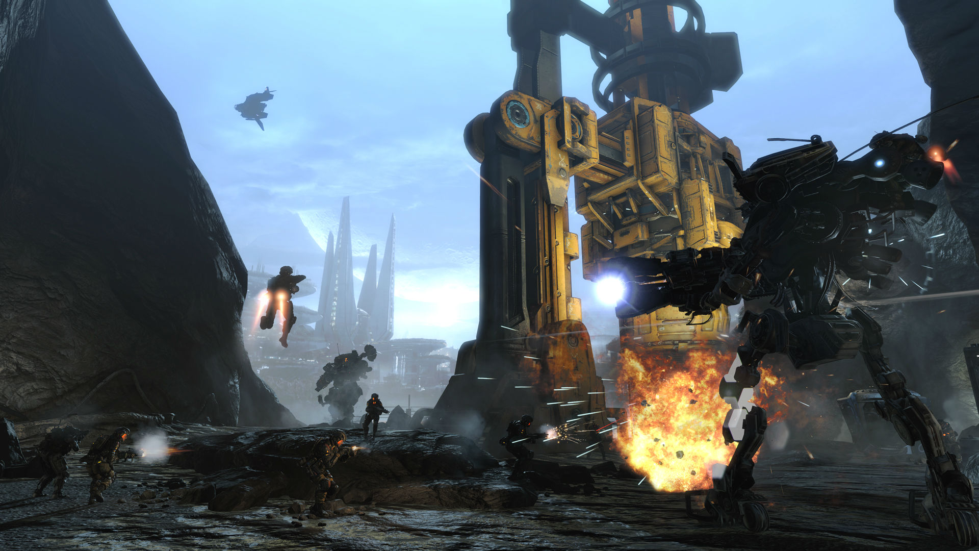 Titanfall Frontier’s Edge : la carte Excavation en images et infos