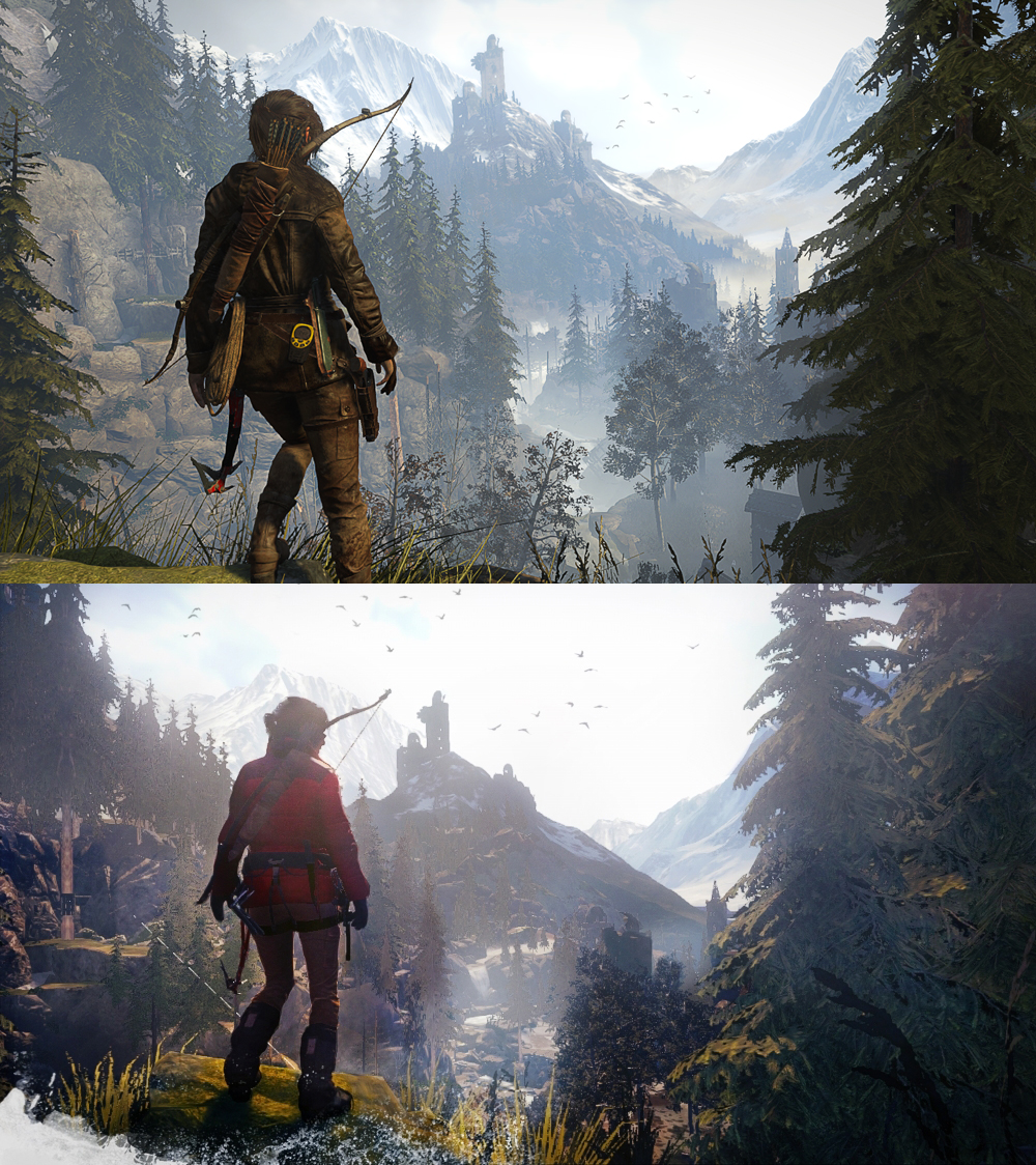 Rise of the Tomb Raider : comparaison des versions Xbox One et Xbox 360