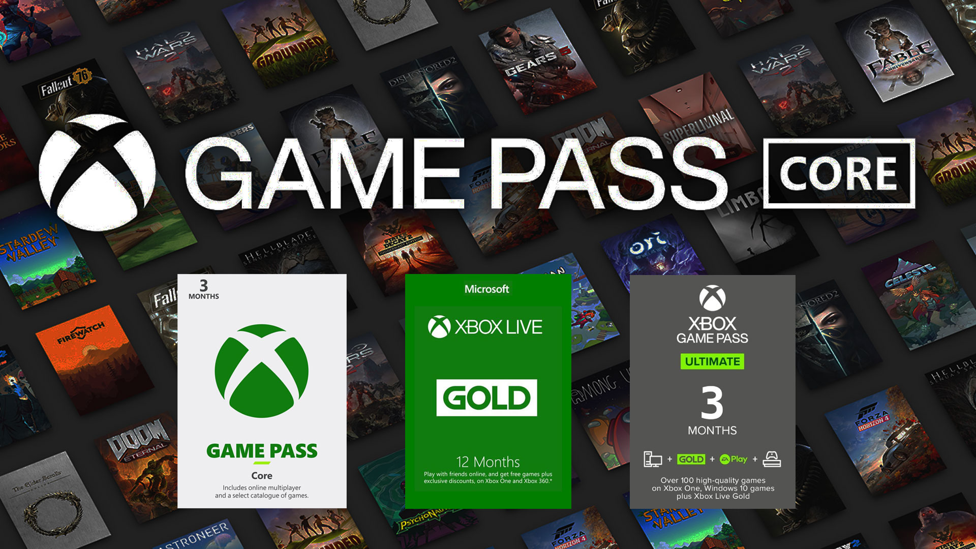 Xbox Game Pass Core / Gold / Ultimate : on a testé les conversions