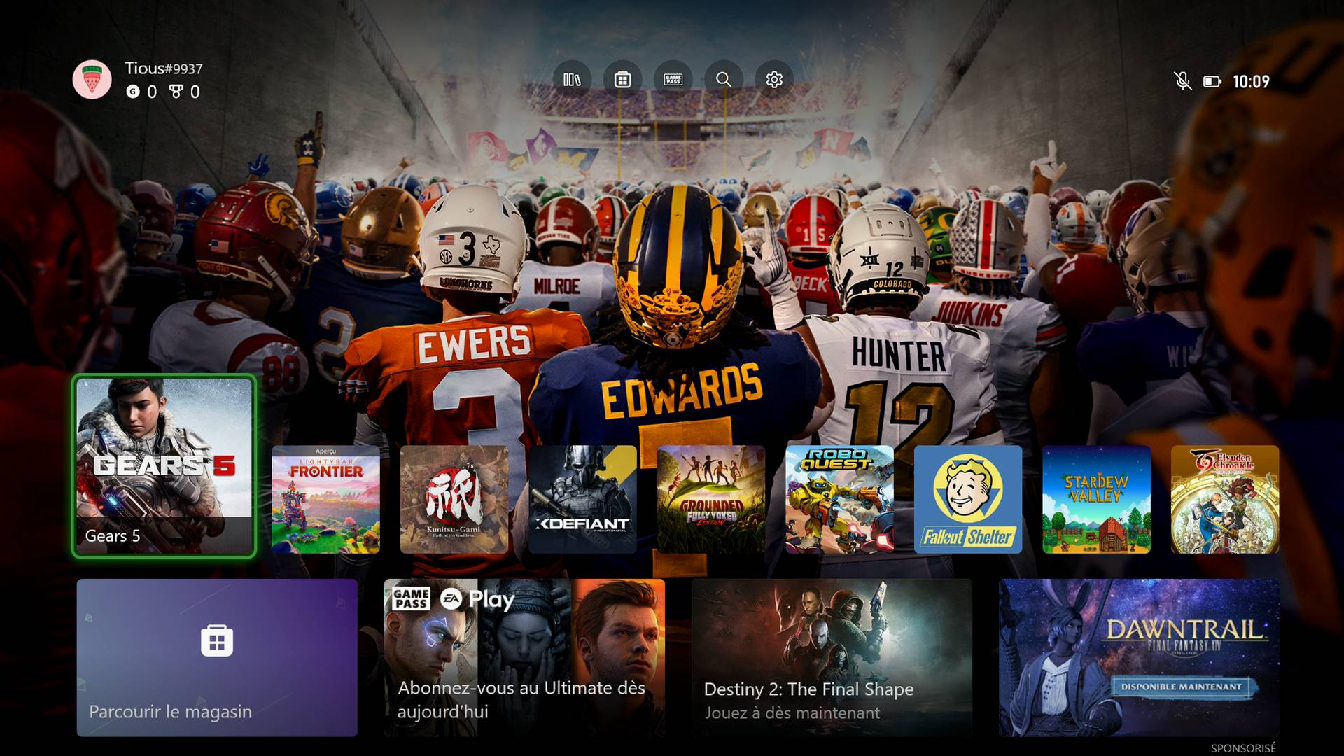 Un fond d’écran dynamique EA Sports College Football 25 est disponible ...