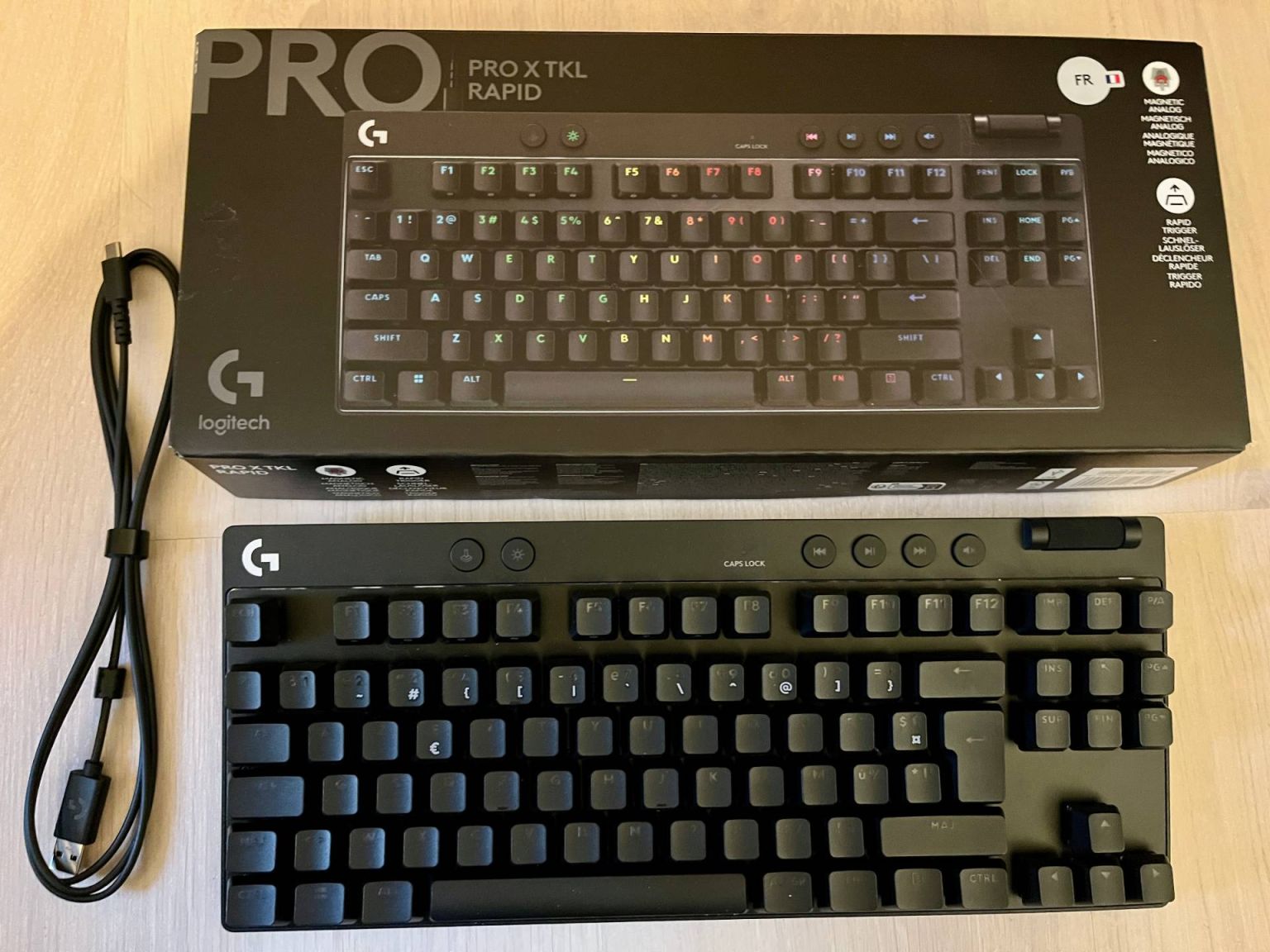 Test - Clavier Logitech Pro X TKL Rapid - Une belle alternative filaire ...