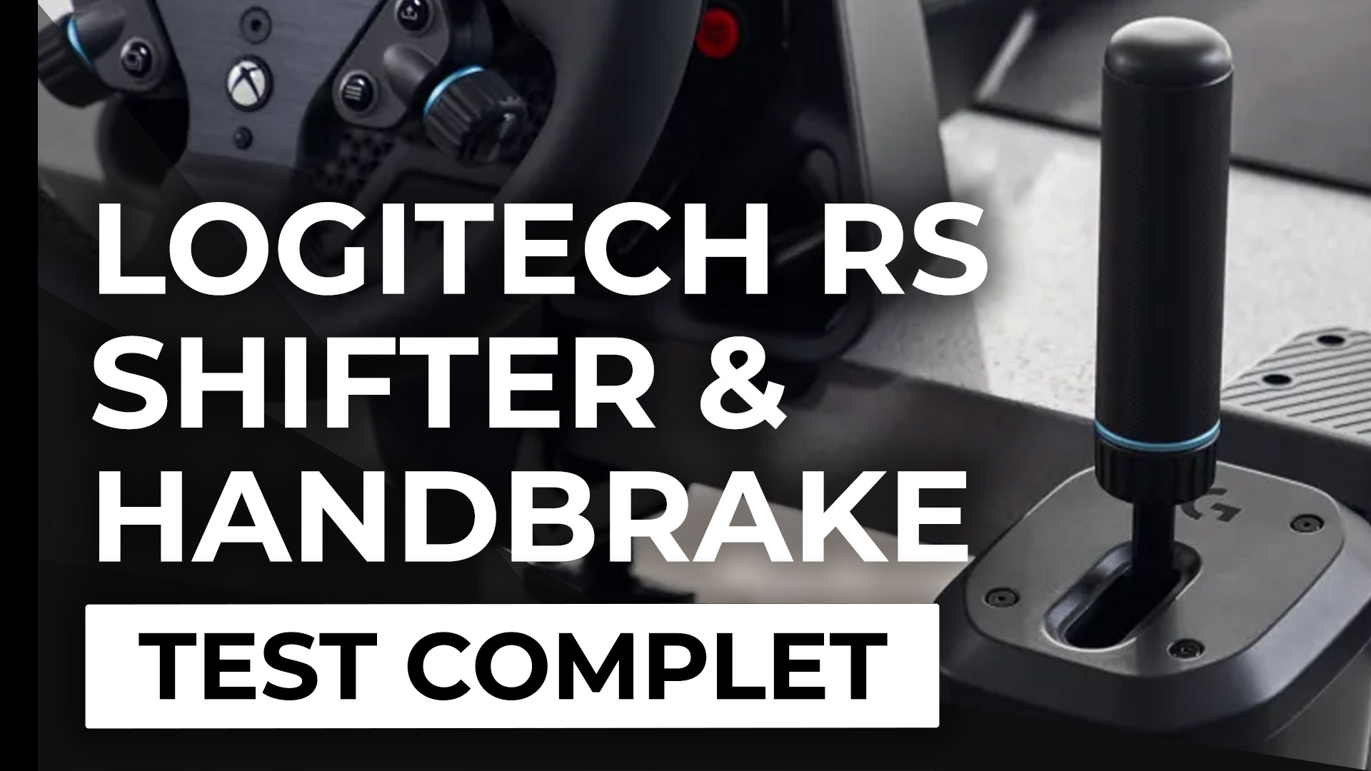 Test - Logitech RS Shifter & Handbrake - Le levier multifonctions