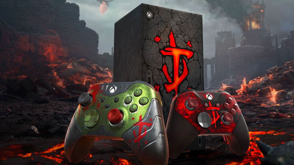 Xbox dévoile 3 accessoires DOOM : The Dark Ages, dont une manette Elite ...